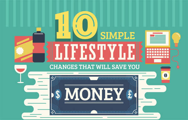 10 Lifestyle Changes That Will Save You Money [INFOGRAPHIC]