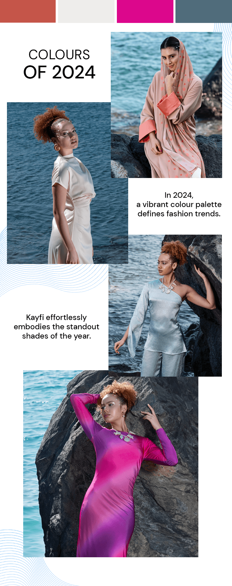 Colours of 2024 [INFOGRAPHIC] - New-Lingo Infographics